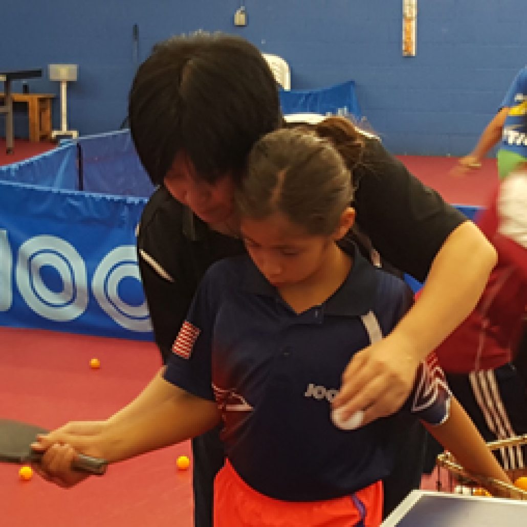 Los Angeles Table Tennis Lessons for Kids | Grace Lin TTC