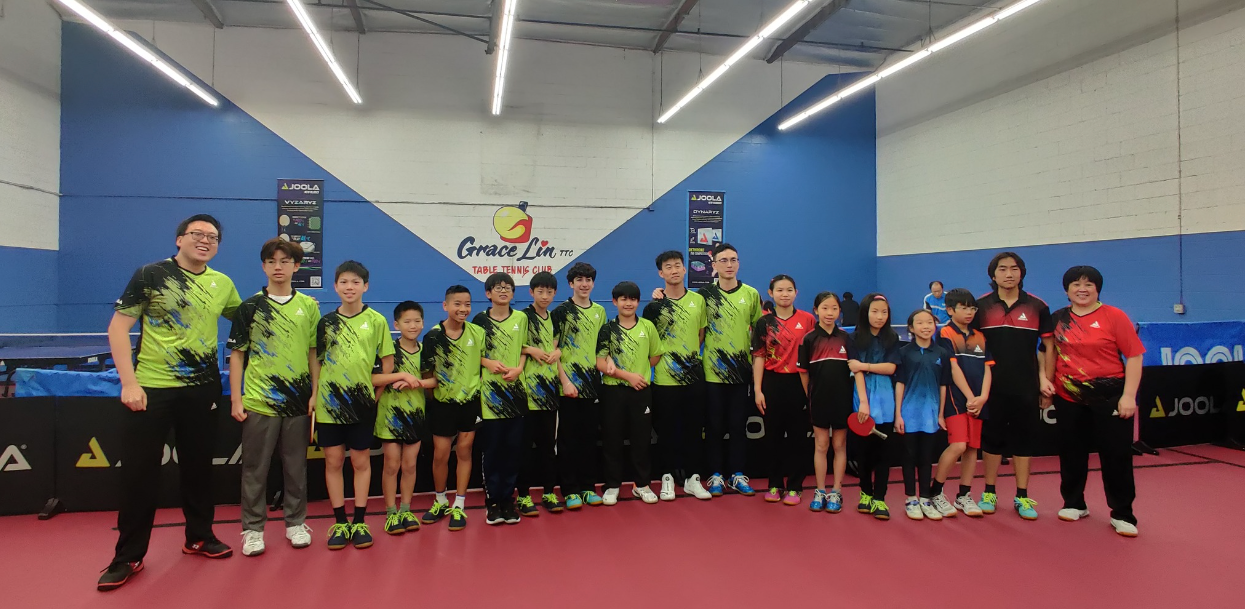 Los Angeles Table Tennis Lessons for Kids | Grace Lin TTC